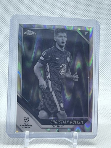 Christian Pulisic Black White Ray wave 2022 Topps Chrome Soccer Card | eBay