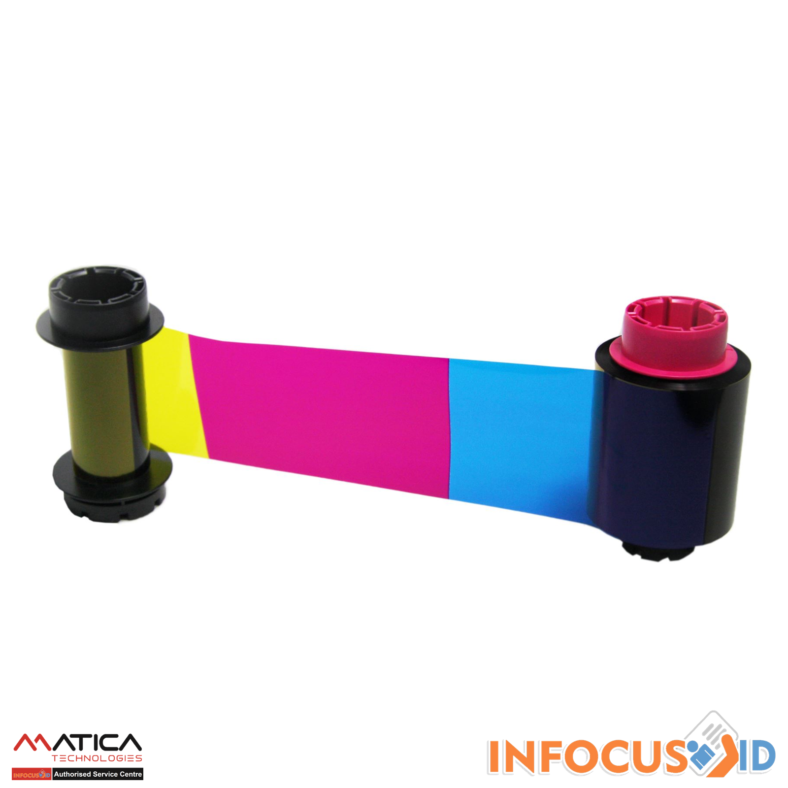 Matica PR000616 YMCK Full Colour Ribbon 500 Print for EDISecure MC660 ...