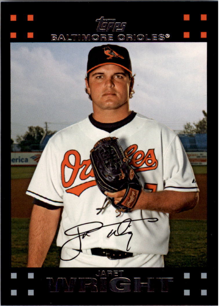 2007 Topps Baltimore Orioles Baseball Card #446 Jaret Wright | eBay