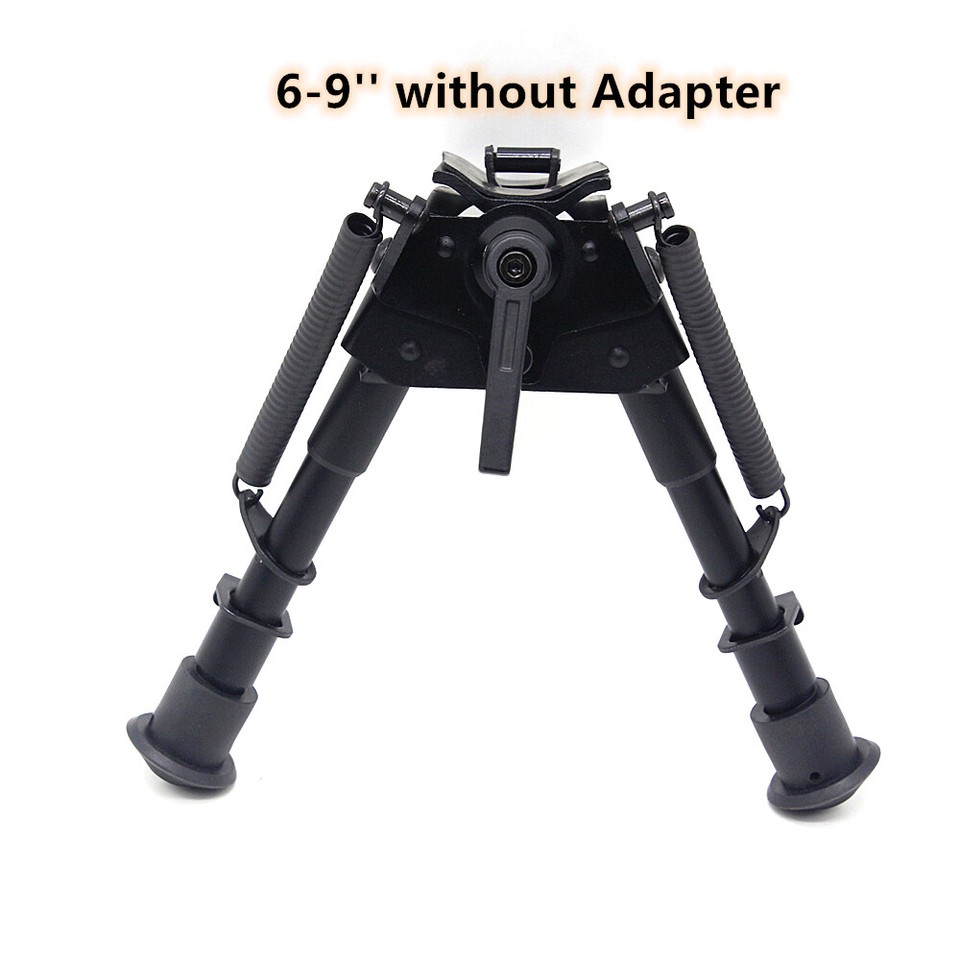 6/9/13/27''Rifle Bipod Adjustable Spring Return Heavy Duty Tiltable ...