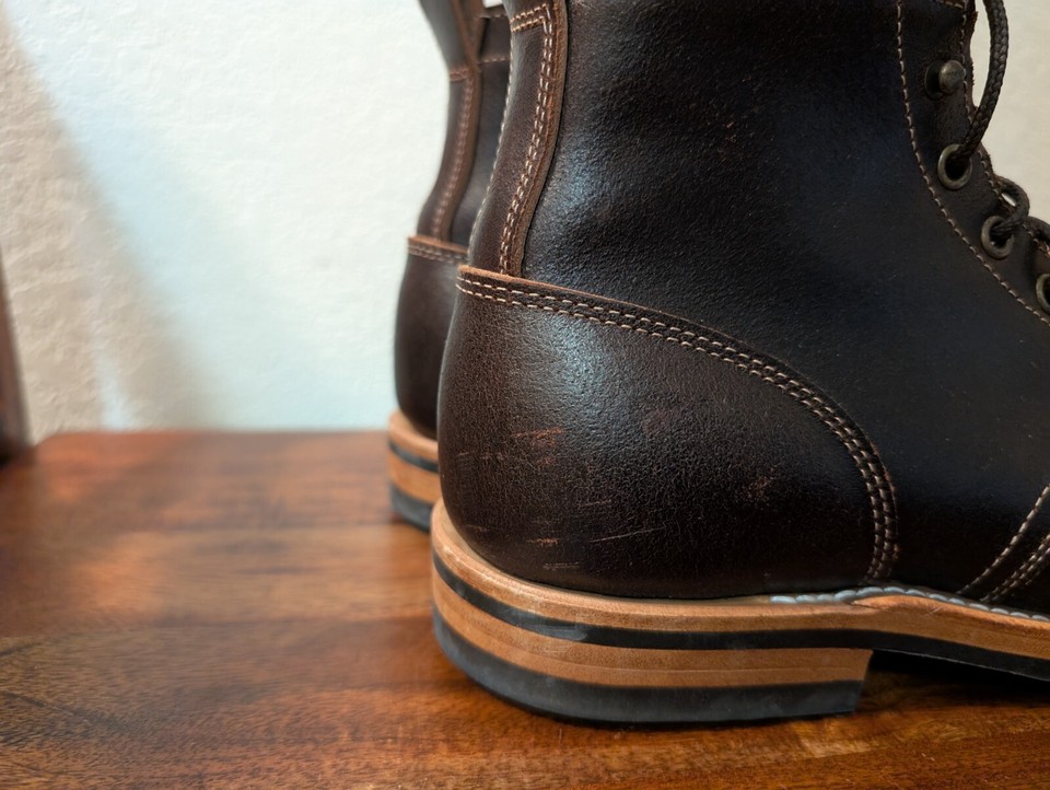 Truman Boot Co. Java Waxed Flesh Size 7D Goodyear Welted Service Boot ...