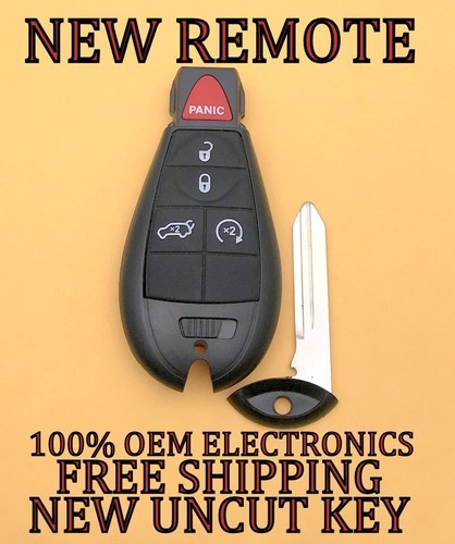 NEW DODGE DURANGO KEYLESS GO REMOTE FOB PROX FOBIK IYZ-C01C 05026538 AH ...