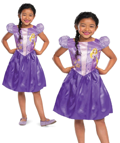 Disney Tangled Rapunzel Costume Licensed Girls Fancy Dress Outfit | eBay