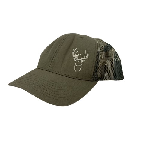 Deer buck snap hat camo hancock seed co Richardson Style | eBay