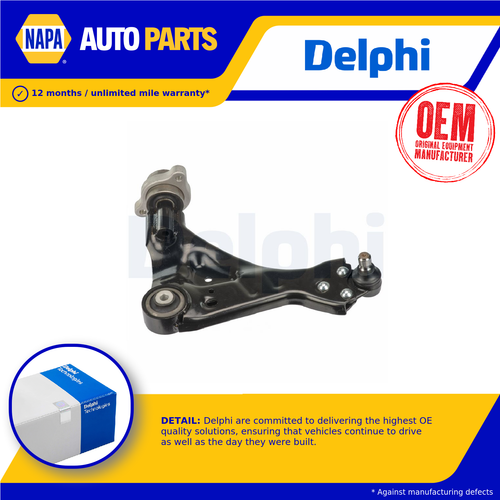 Wishbone / Suspension Arm TC3686 Delphi Track Control 6393301307 ...