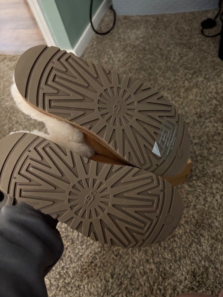 UGG disquette platform slippers- women’s, size 6 | eBay