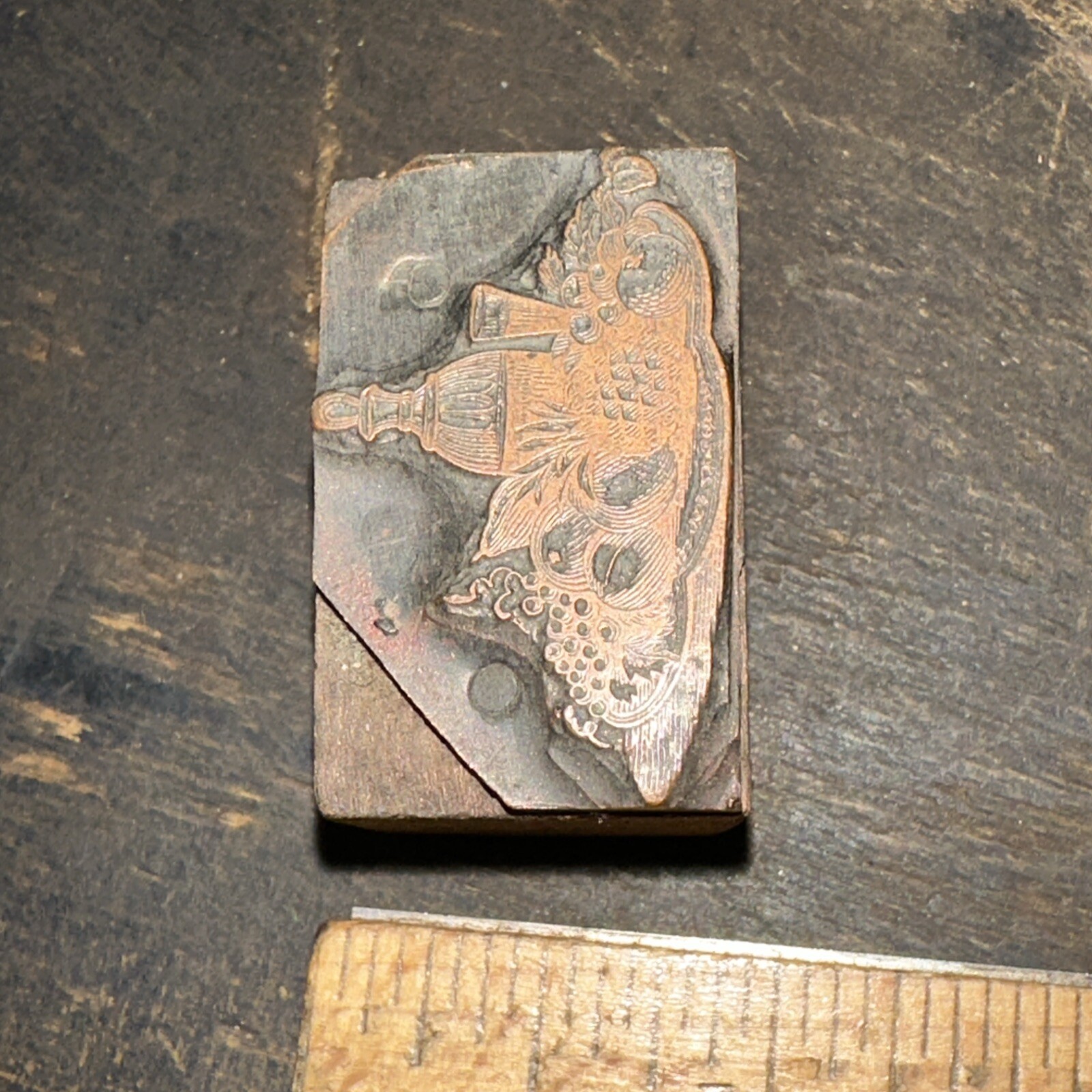 Printing Block “ Fruit Assortment ” Copper Face, Nice Image | eBay