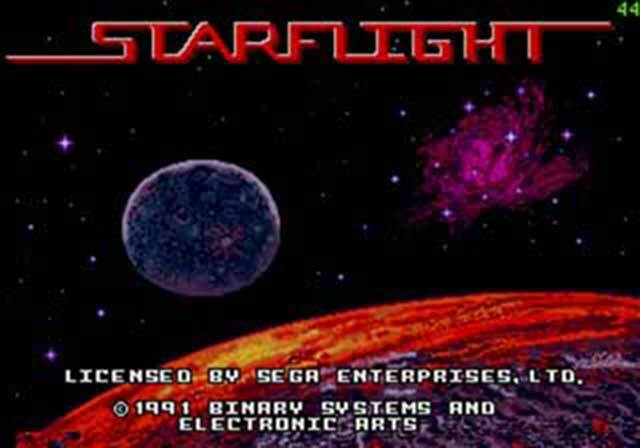 Starflight (Sega Genesis, 1991) for sale online | eBay