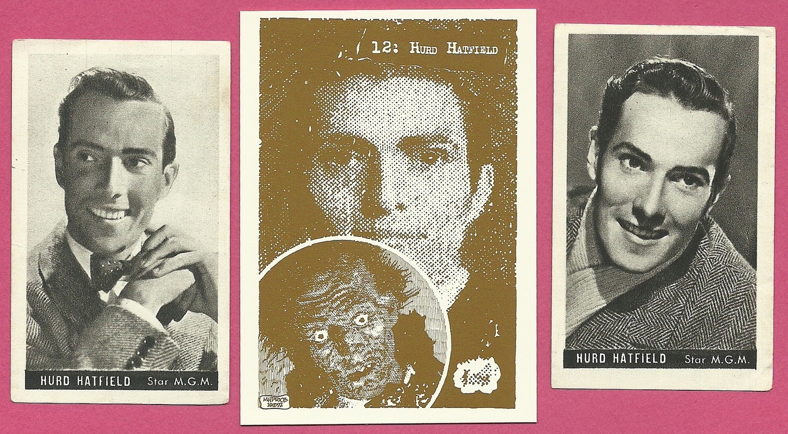 Hurd Hatfield Fab Card Collection American Actor | eBay