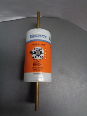 New Shawmut AJT110 110 Amp Fuses Class J LPJ-110SP 600V NEW LOOK | eBay