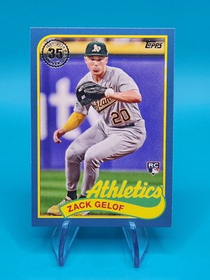 Zack Gelof 2024 Topps 35th Anniversary Blue Parallel RC #89B-90 | eBay