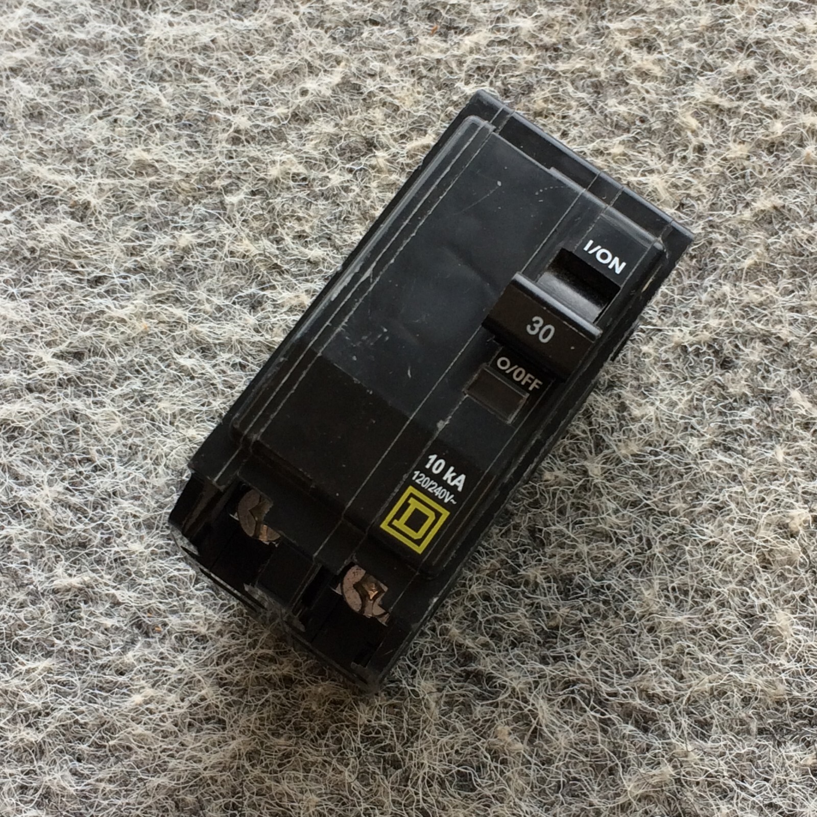 Square D QOB230 Circuit Breaker BOLT ON 30 Amp 2 Pole 120/240 VAC Type ...