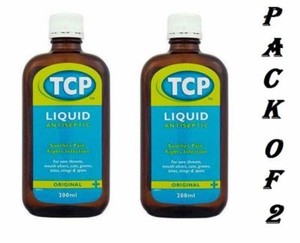 2 X TCP Original Antiseptic Liquid 200 Ml 5012616170409 | eBay