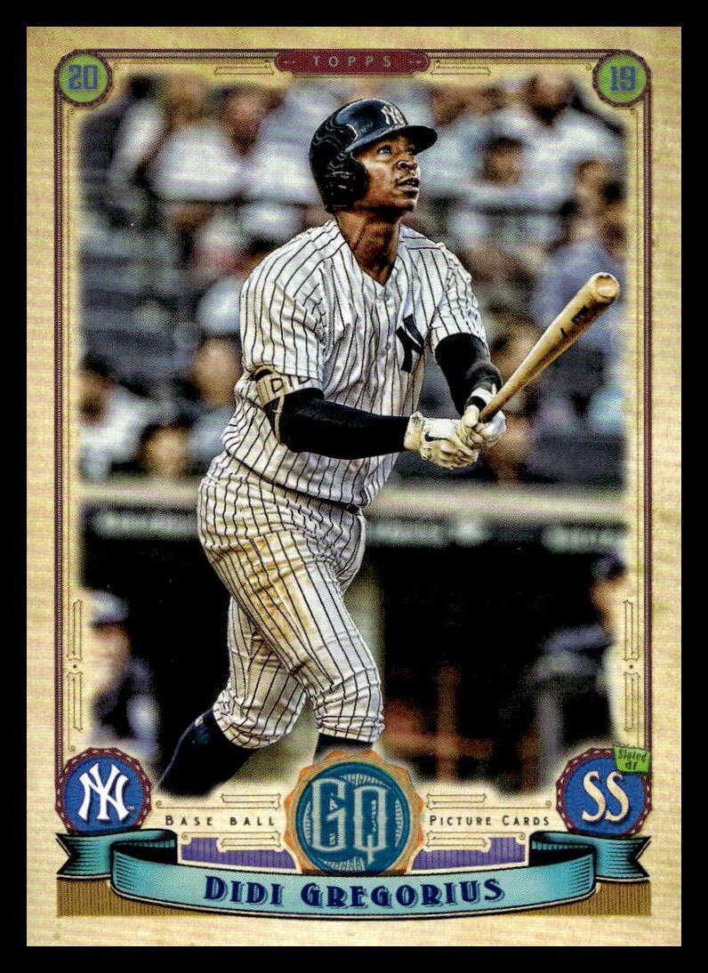 2019 Topps Gypsy Queen #251 Didi Gregorius New York Yankees | eBay