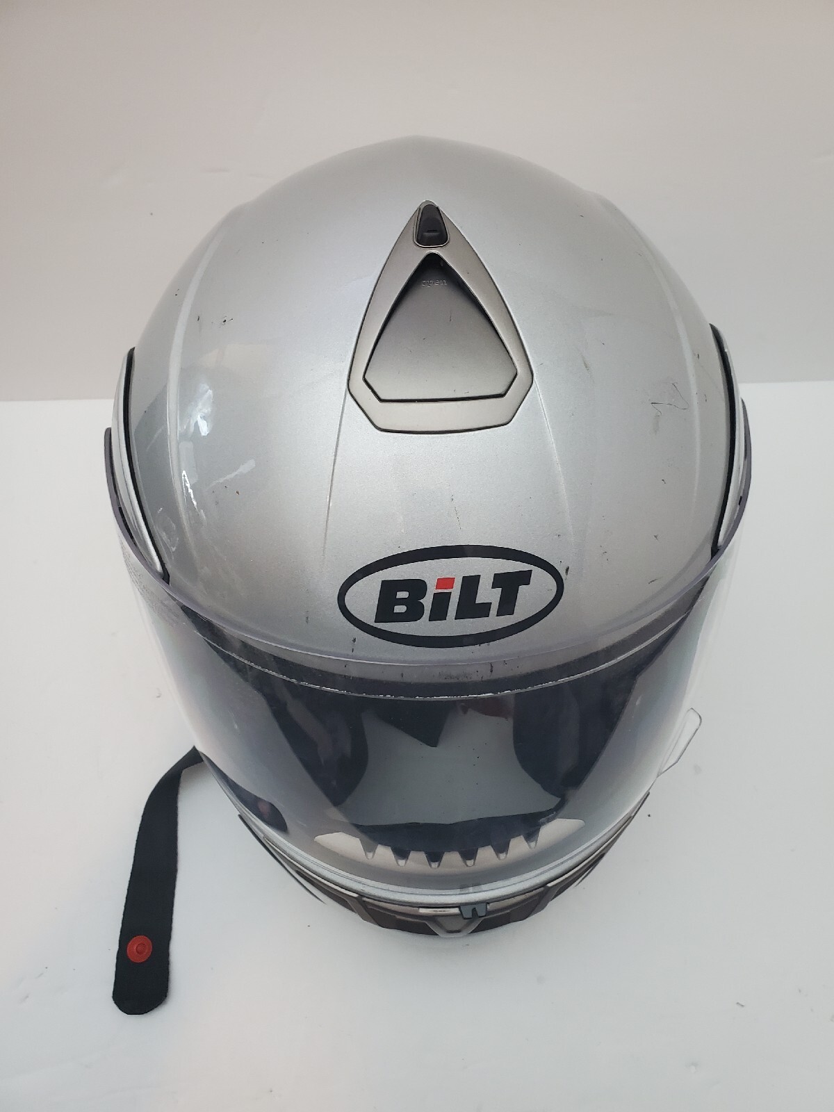 Bilt Solar Modular Motorcycle Helmet Techno Modular FMVSS No. 218 Gray ...
