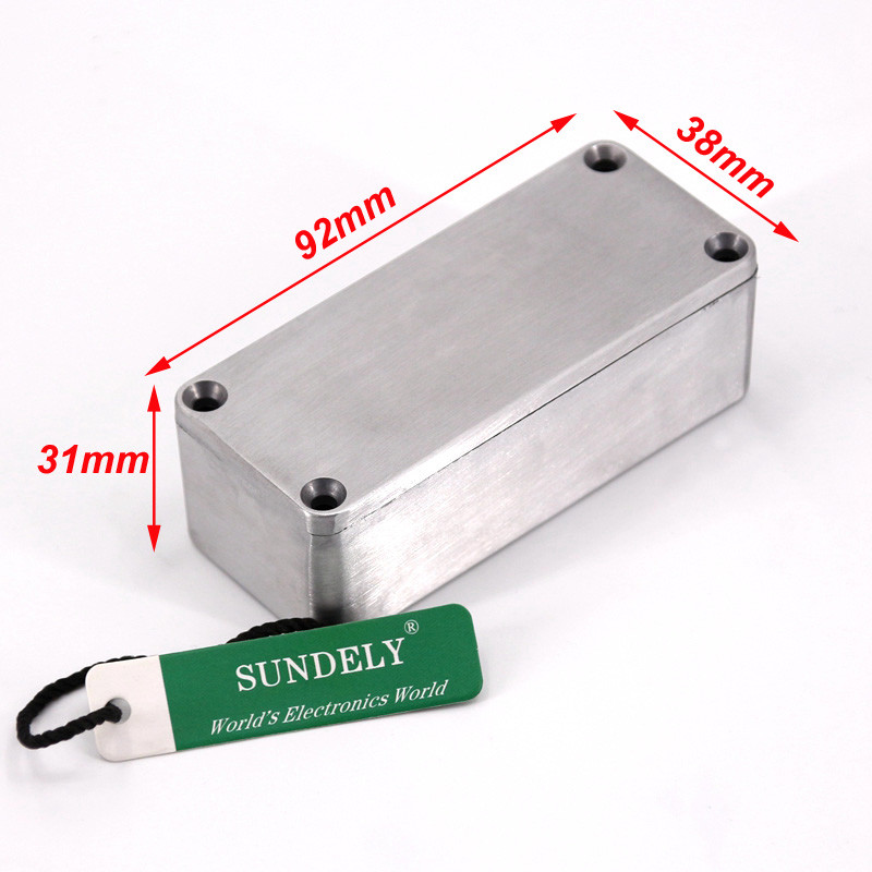 1590A/1590B/159BB Aluminium Metal Stomp Box Case Enclosure Guitar ...