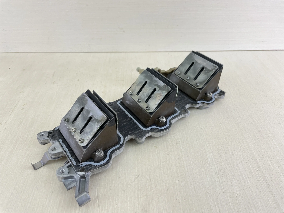 2004 Yamaha 60HP 2 Stroke Outboard Reed Valve Set With Plate 6H2-13610 ...