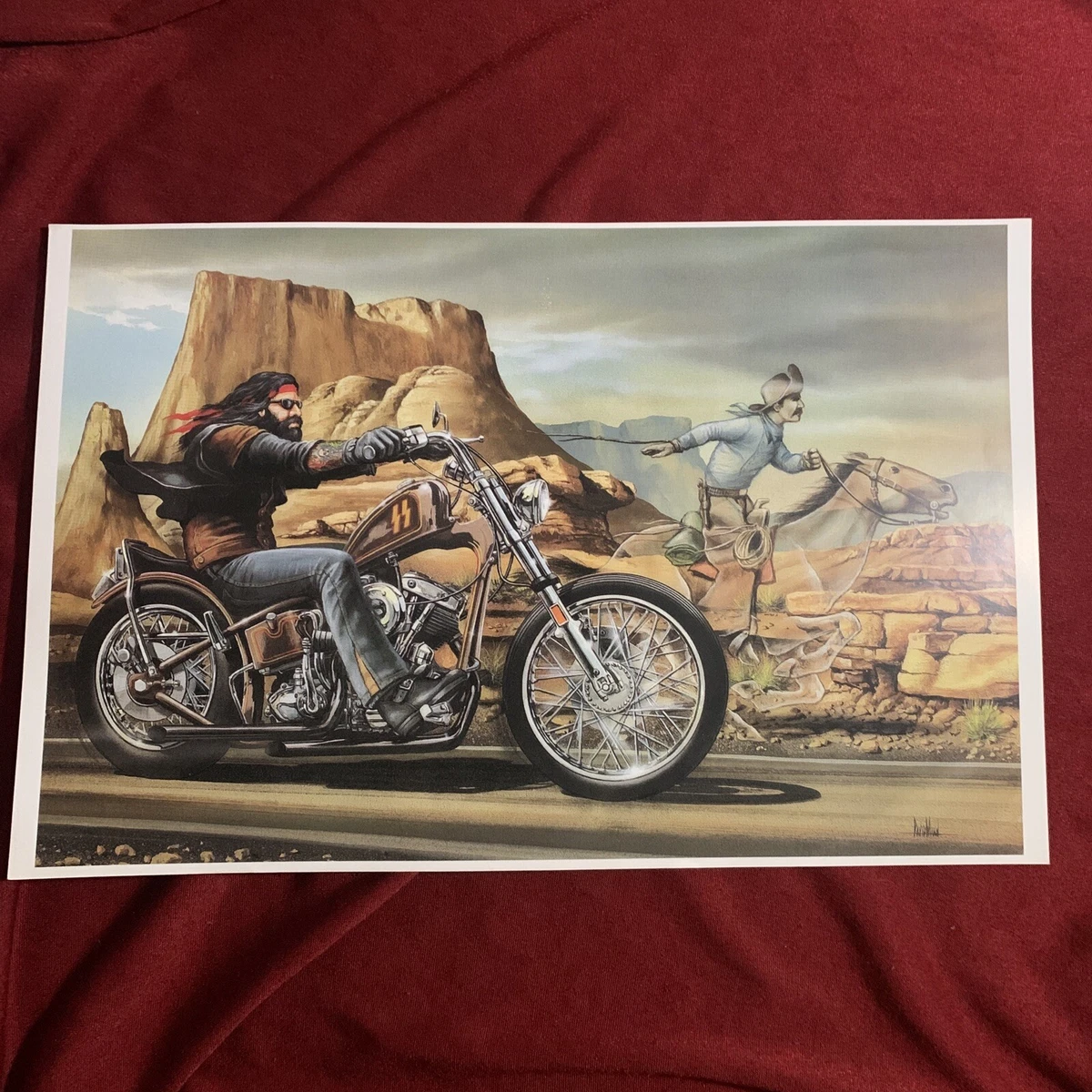 Ghost Rider Poster David Mann