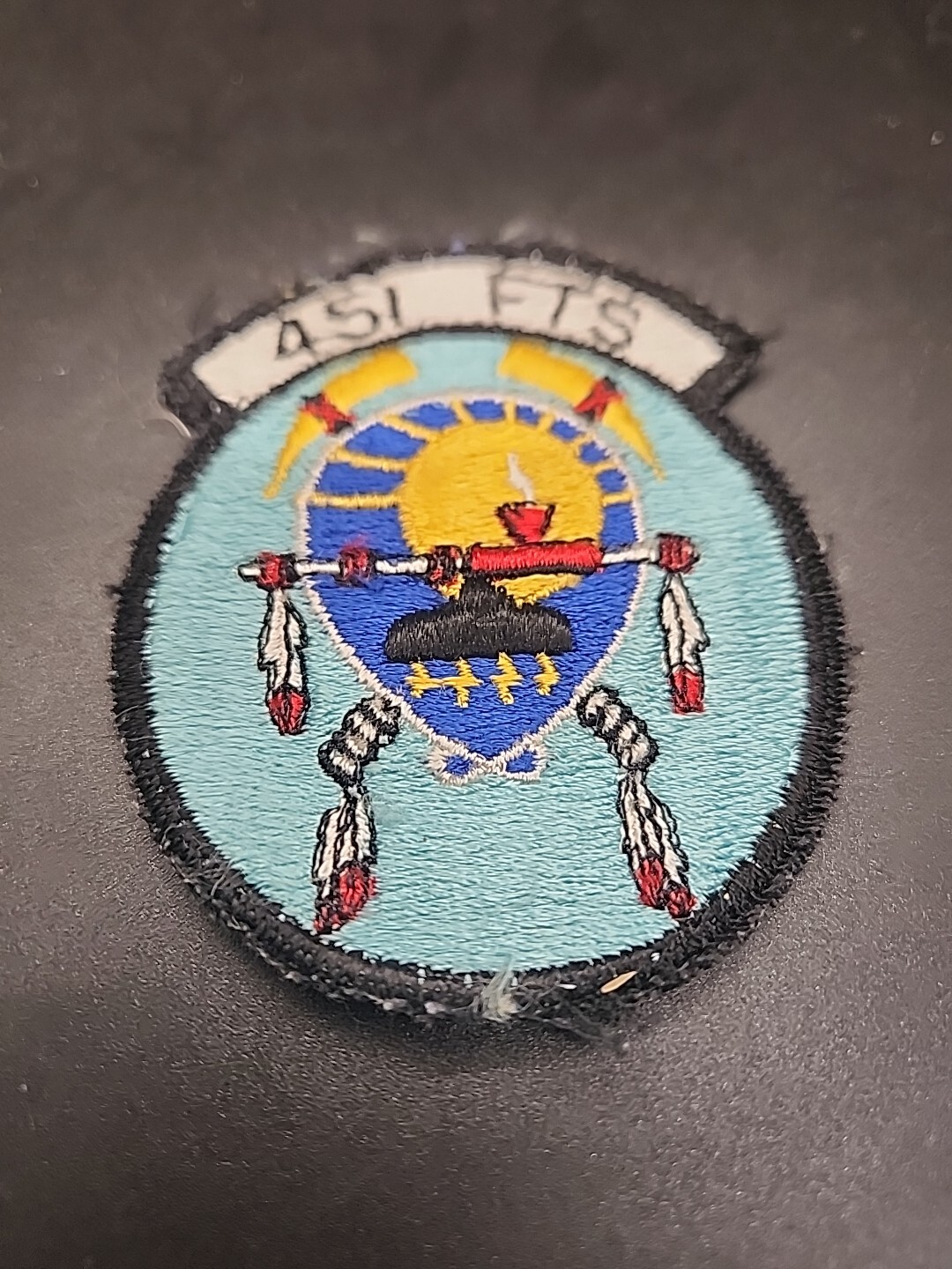 Original U.S. AIR FORCE 451 FTS FIGHTER TRAINING SQUADRON SHOULDER ...