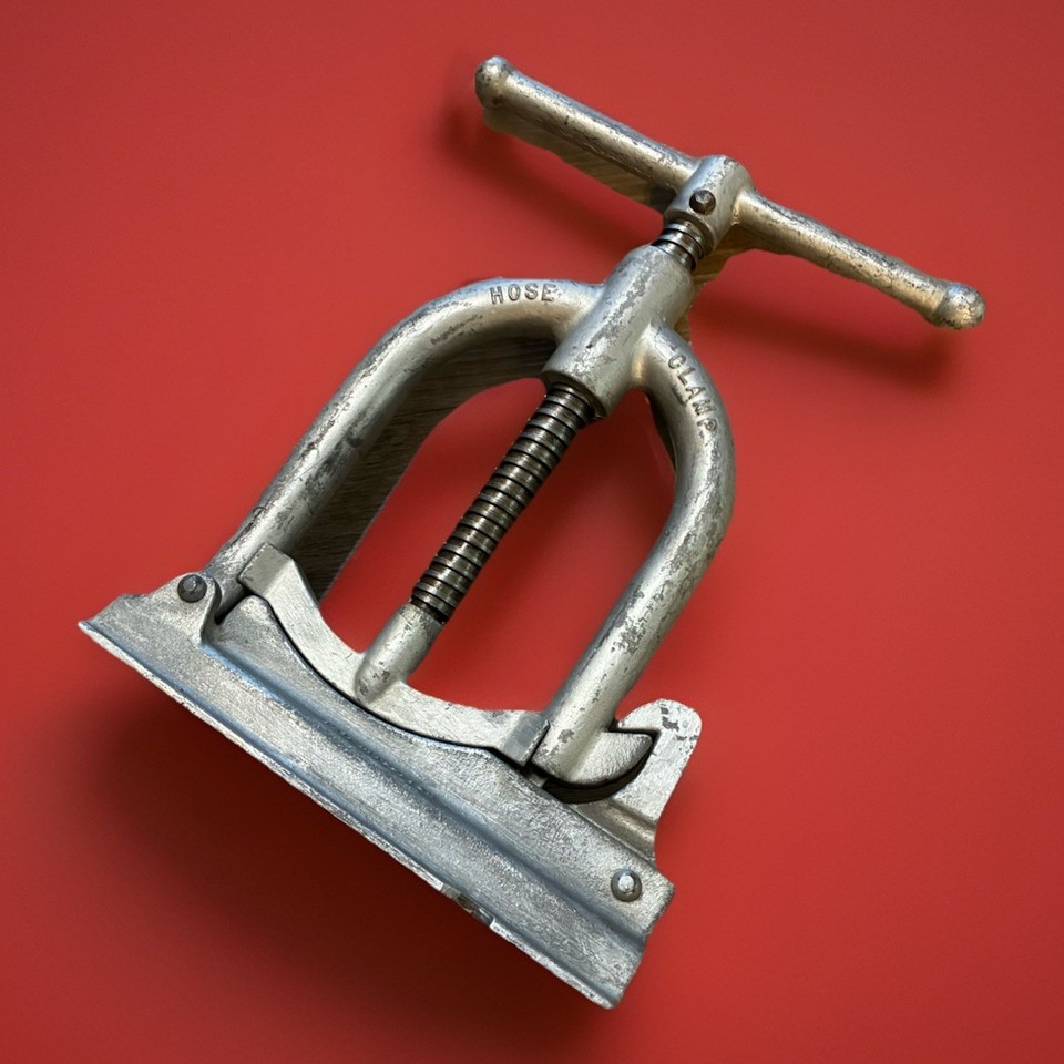 Forestry Fire Hose Clamp 4” Hebert Style Fireman Hydrant Vise Quick ...