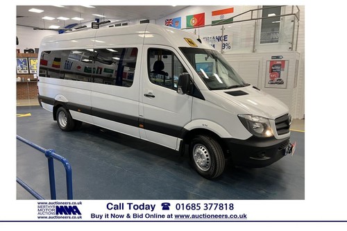 2017 - 17 - MERCEDES SPRINTER 514 TREKA 2.2CDI 143PS 15 SEAT DISABLED ...
