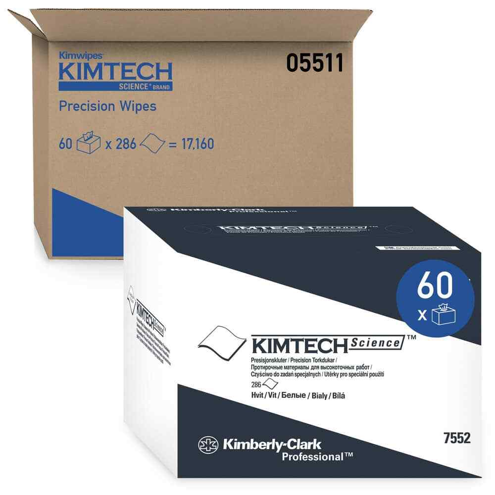 Kimtech 5511 Clean Room Wipes: Dry Pop-Up, 8.2 x 4.1" Sheet, White | eBay