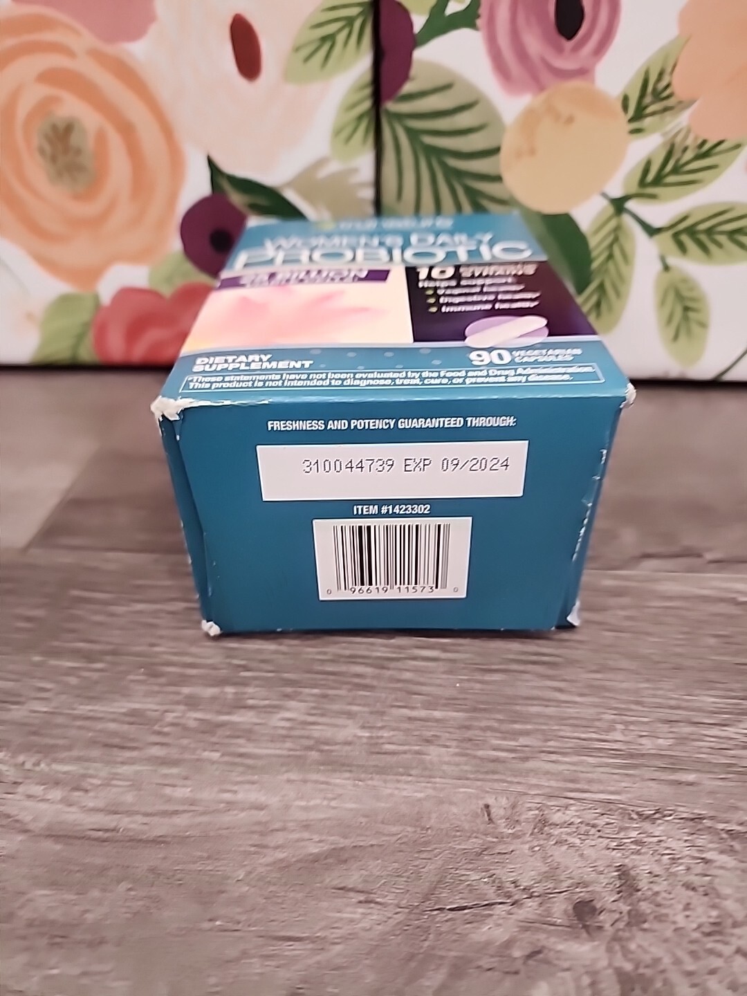 TruNature Women's Daily Probiotic 25 Billion Viable Cells - 90 ...