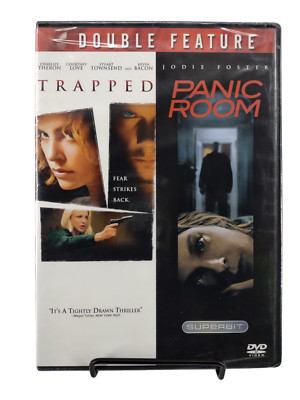 Trapped, Panic Room (DVD, 2010, 2-Disc Set) Jodie Foster Kevin Bacon ...