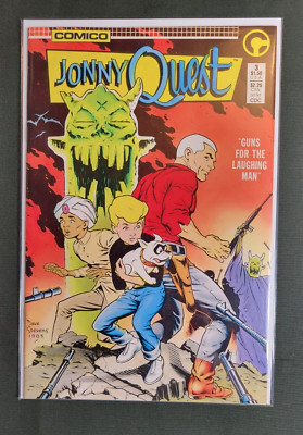 Jonny Quest #3 - Comico Comics -- August 1986 (Bag & Board) | eBay