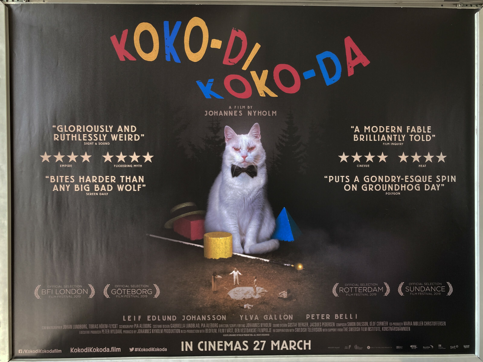 Cinema Poster: KOKO-DI KOKO-DA 2019 (Quad) Leif Edlund Ylva Gallon | eBay