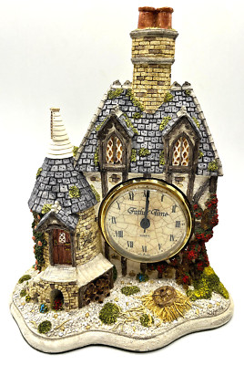 Vtg Father Time Clock 'The Farmhouse Clock' 1994 Mantle Clock NOS | eBay