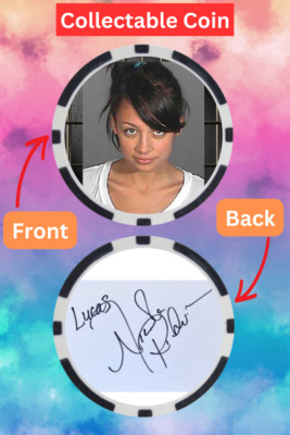 NICOLE RICHIE - MUGSHOT - COLLECTABLE COIN - ***SIGNED/AUTO*** | eBay