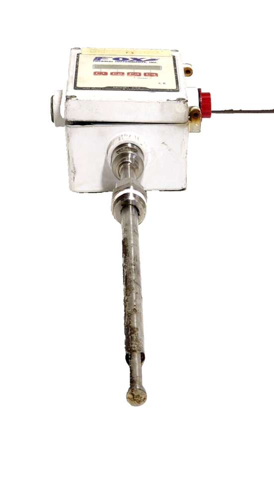 Fox Thermal Instruments Model FT2 Thermalmass Flowmeter &Temperature ...