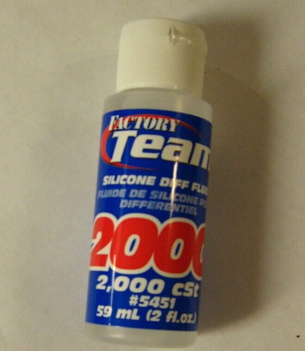 Team Associated Factory Team Silicone Diff Fluid 2000 cSt 2oz ASC5451 784695054516| eBay