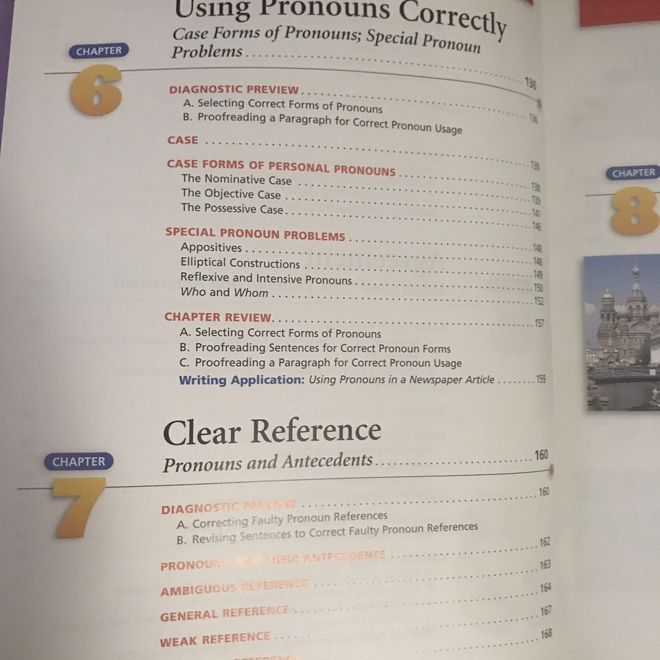 Holt Handbook, 6th Course, Grammar, Usage, Mechanics, Sentences ...