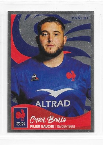 Vignette Panini - Rage de XVaincre 2023 N°26 - Cyril Baille | eBay