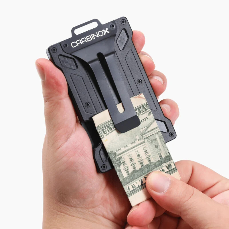 CARBINOX V2 Minimalist RFID Protection EDC Tactical Wallet $79.95 -NEW ...