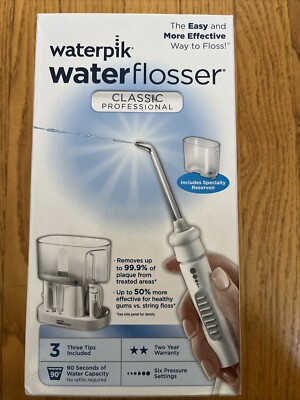 New WaterPik Water Flosser/ Dental Classic Professional / NIB | eBay