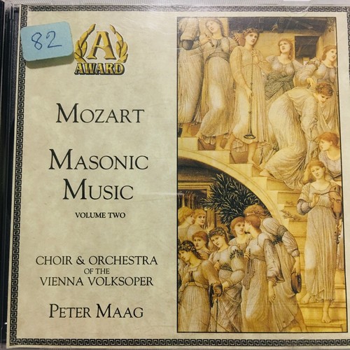 Mozart Masonic Music Volume 2 CD | eBay Australia