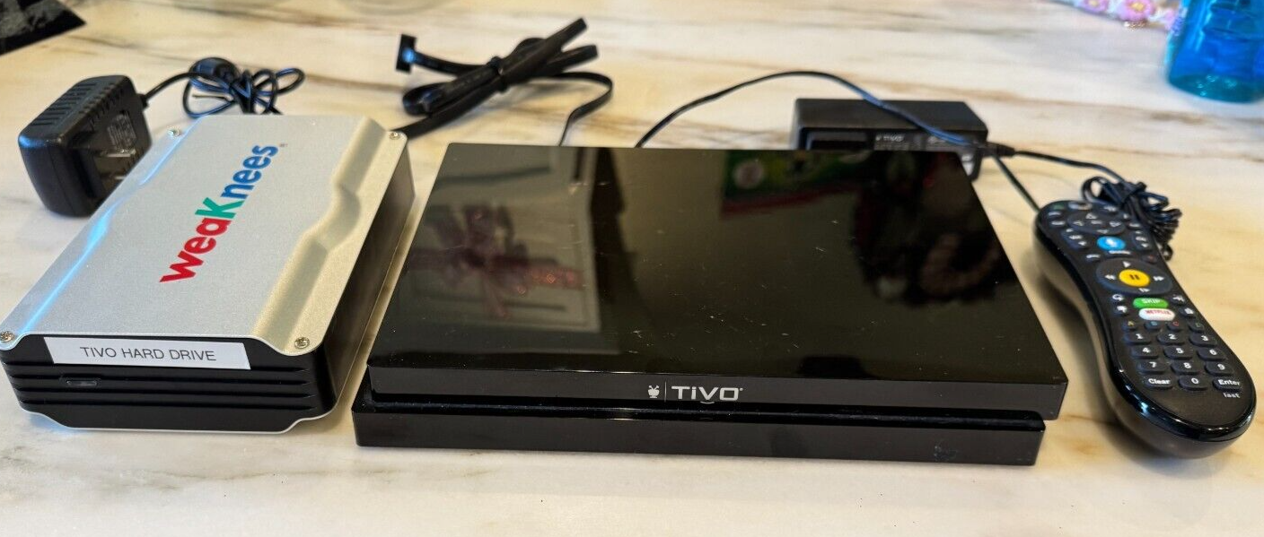 TiVo Edge for Cable w/ lifetime subscription/upgraded 3TB drive/6 ...