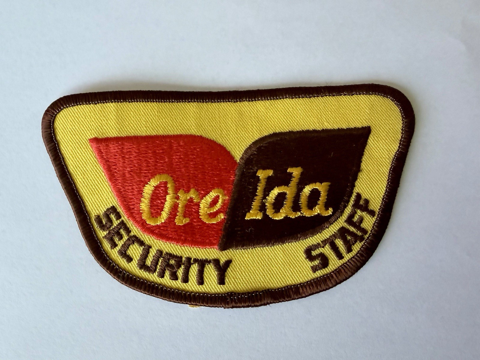 Vintage RARE ORE IDA SECURITY PATCH OREGON IDAHO | eBay