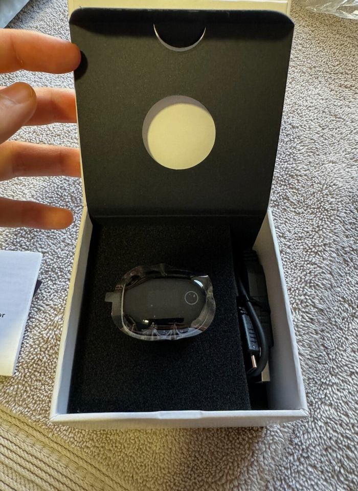 Wellue O2 Ring Rechargeable Wearable 0xygen Monitor Ring & Heart Rate ...