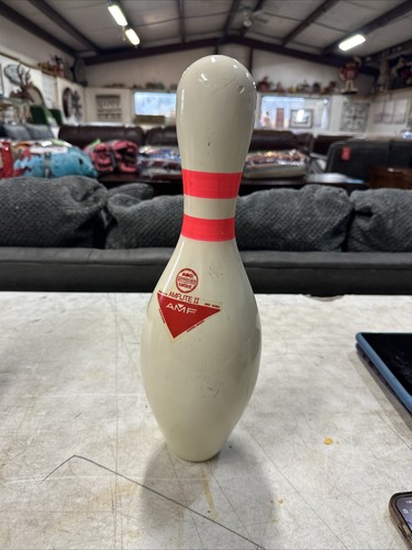 AMF AMFLITE II Single Bowling Pin Made out of Wood USA | eBay