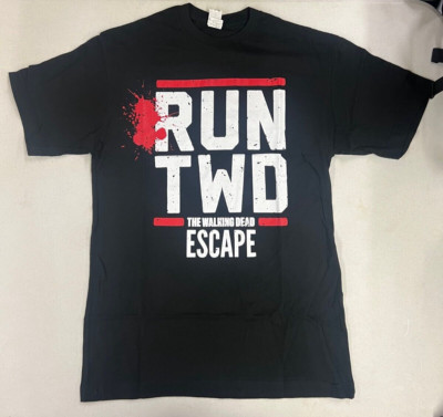 Skybound Walking Dead Run TWD Men's Size Small S Shirt NWOT | eBay