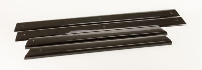 Classic Mini door cappings charcoal gloss black capping set | eBay UK