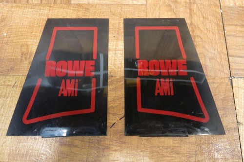 Rowe AMI CD100F Main Access Door Emblems /Logos Left & Right | eBay