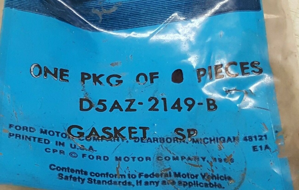 Lot of 4 OEM Ford Brake System Copper Gaskets Seals D5AZ-2149-B *NEW ...