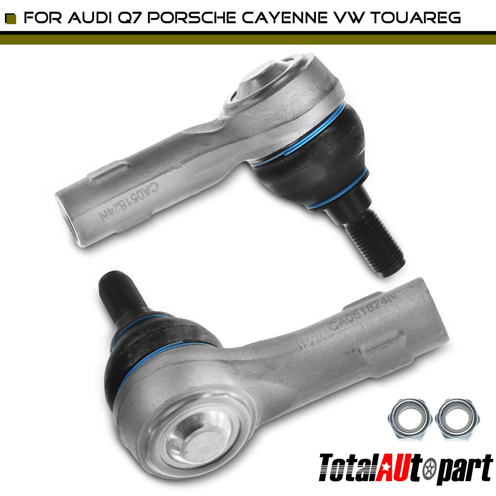 Tie Rod End Outer for Audi Q7 Porsche Cayenne Volkswagen Touareg Front ...