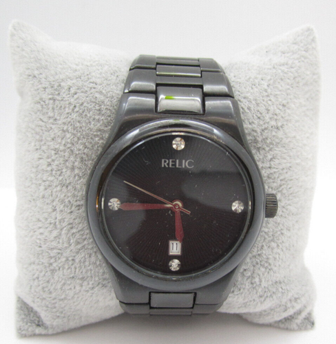 Men Relic Quartz WR Analog 38mm Round Watch (H567) "New Battery ...