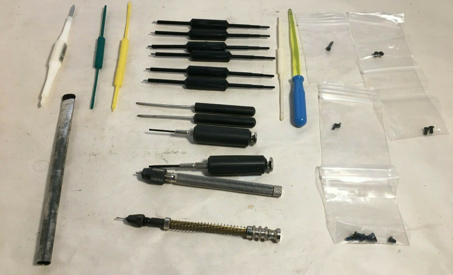 Lot of Precision Hand Tools Pin Grips Screwdrivers and more | eBay